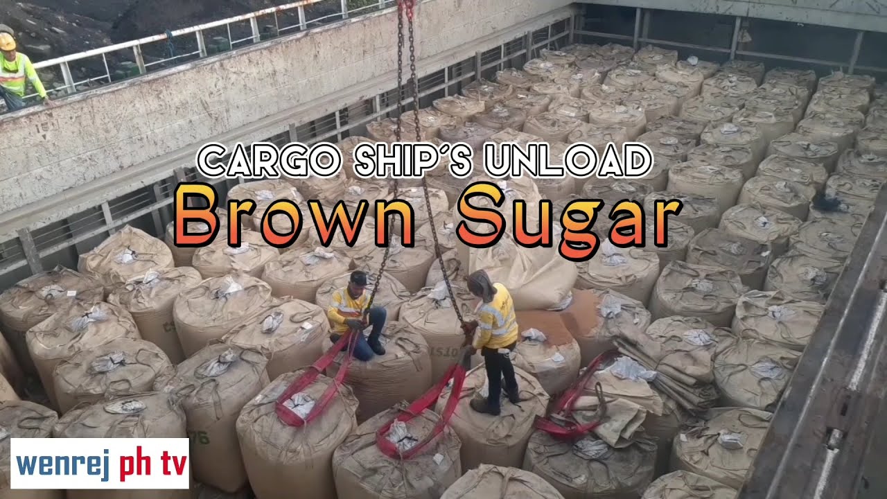 Brown Sugar | Unload from Ship's #ship #shipping #ships #lifeatsea # ...