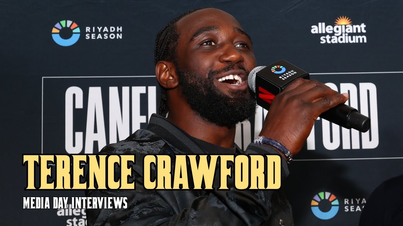 TERENCE CRAWFORD FULL MEDIA DAY | "I WAS DOUBTED MY WHOLE LIFE!" - YouTube
