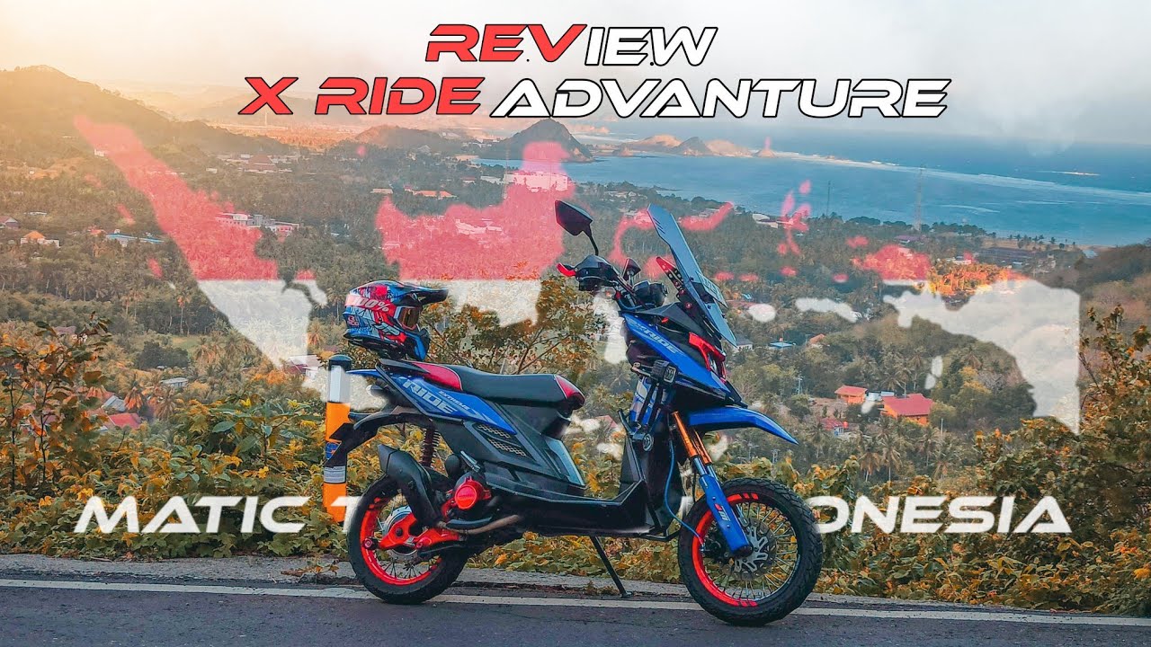 X RIDE 115 ADVANTURE (Review)#xridemodifikasi #xride #advanture - YouTube