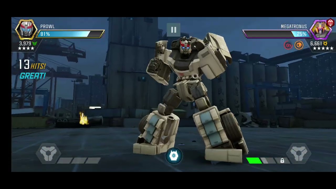 Prowl vs FOW Megatronus. Transformers Forged to fight - YouTube