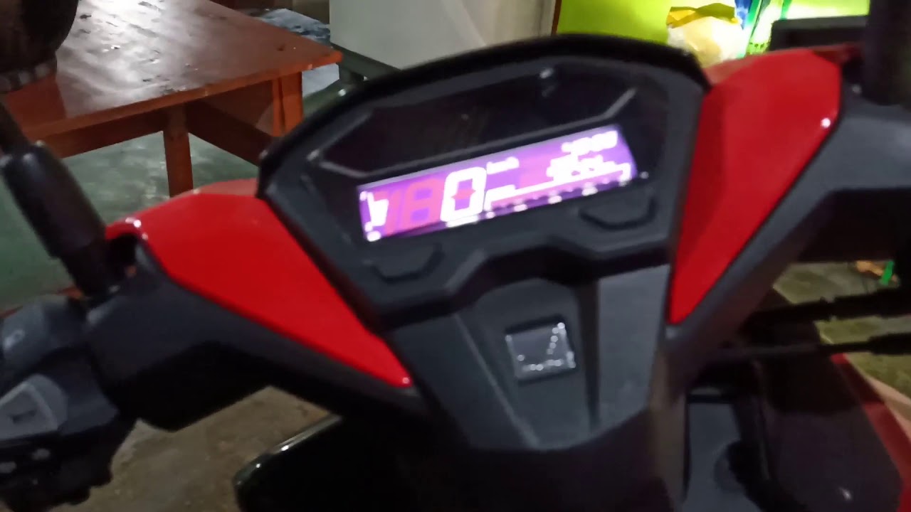 Honda Click 125i FI color Red version2 - YouTube