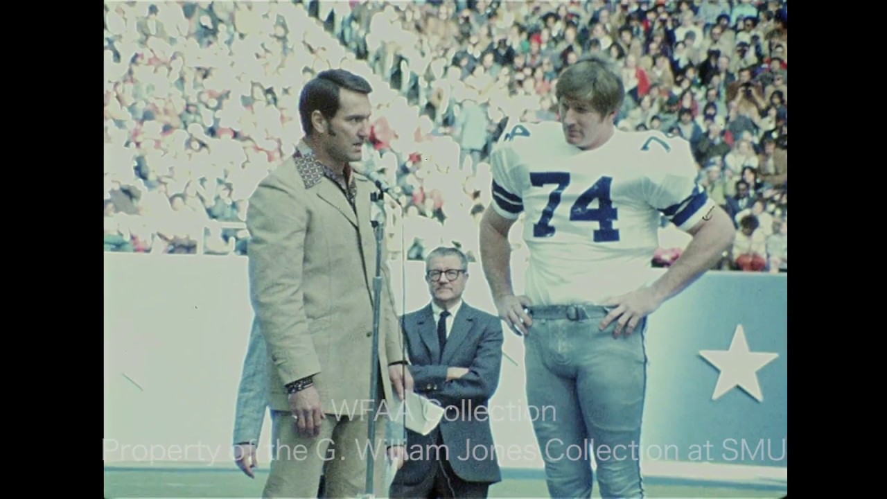 Bob Lilly Inducted into The Dallas Cowboys Ring of Honor - November ...
