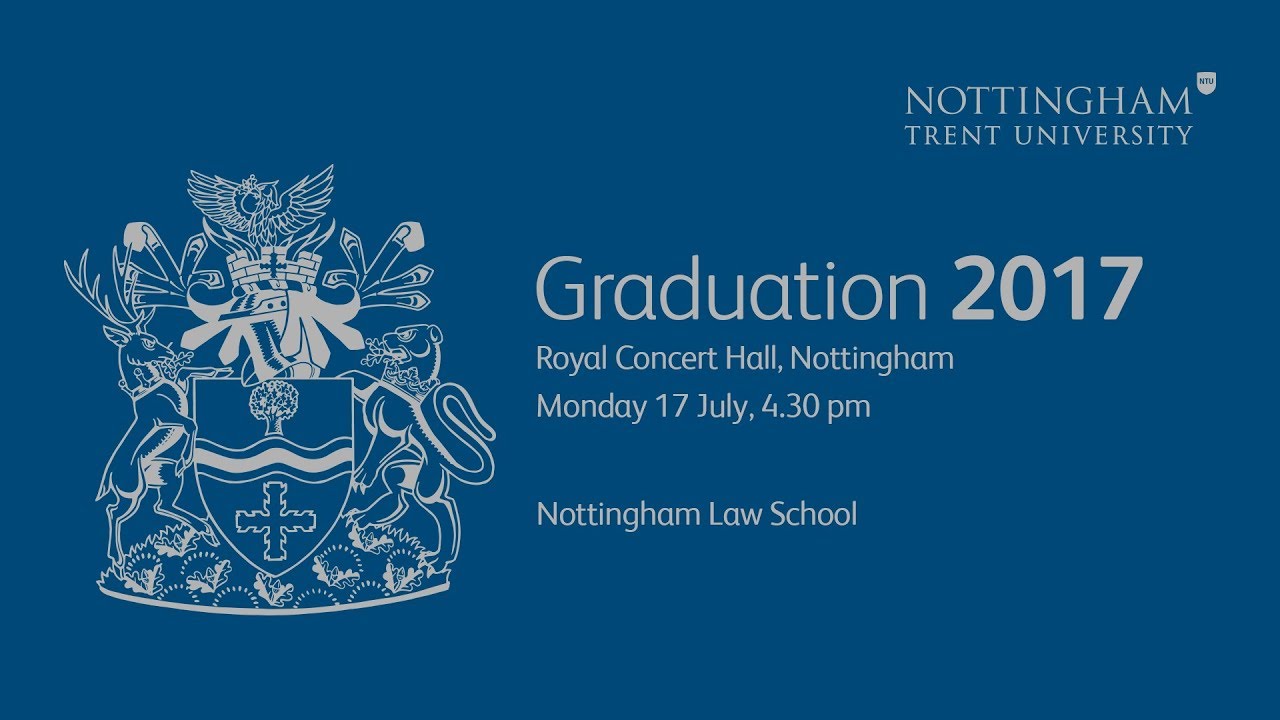 NTU Graduation 2017 - Monday 17 July, 4.30 pm - YouTube