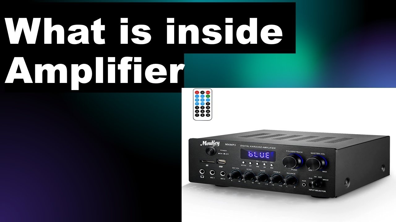 what is inside mini amplifier / mini amplifier/ mini amp /mini stereo ...