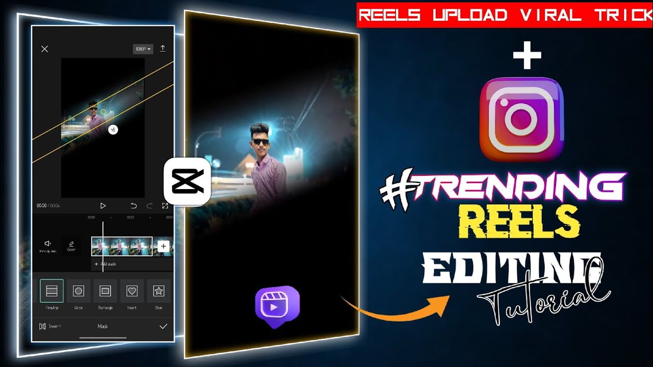 Instagram viral reels 45yosf Trending reels Editing and Upload trick Tutoria || Multi TechEdit ...