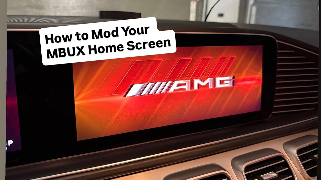 How to Get the Live Map Preview on Your Mercedes Benz Home Screen ...