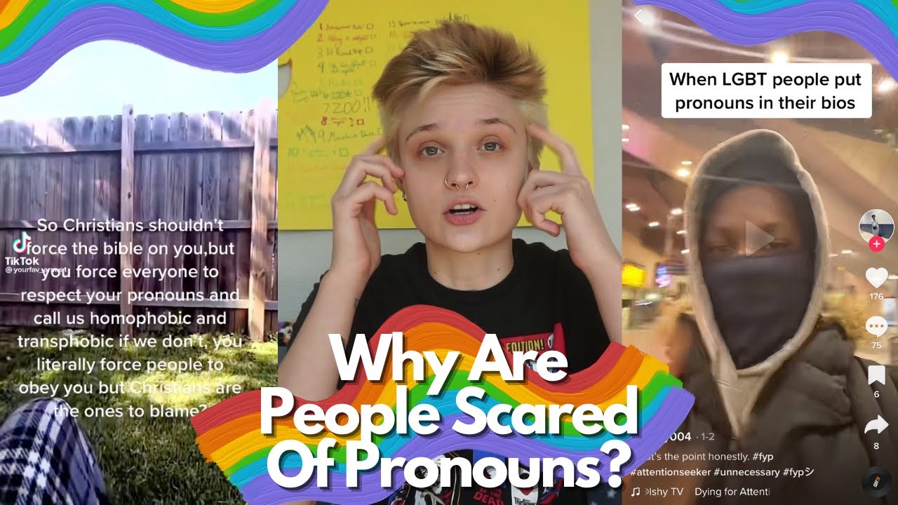 Reacting To Tiktoks Of People Hating Pronouns 2: But The Arguments Are ...