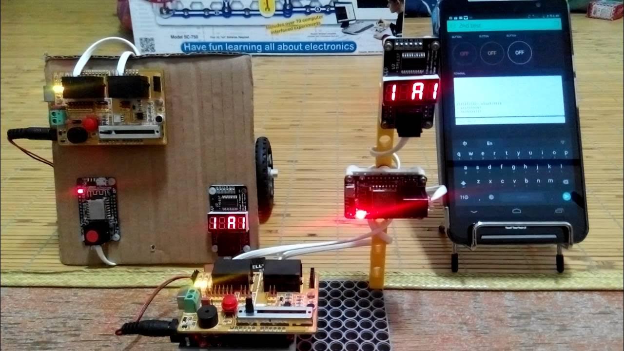 Motoduino WiFi Terminal物聯網應用系列05~電子答題系統 - YouTube