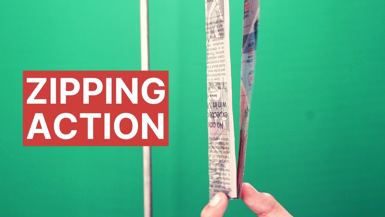 Zipping Action due to Cohesive Force | Fluids | Physics - YouTube