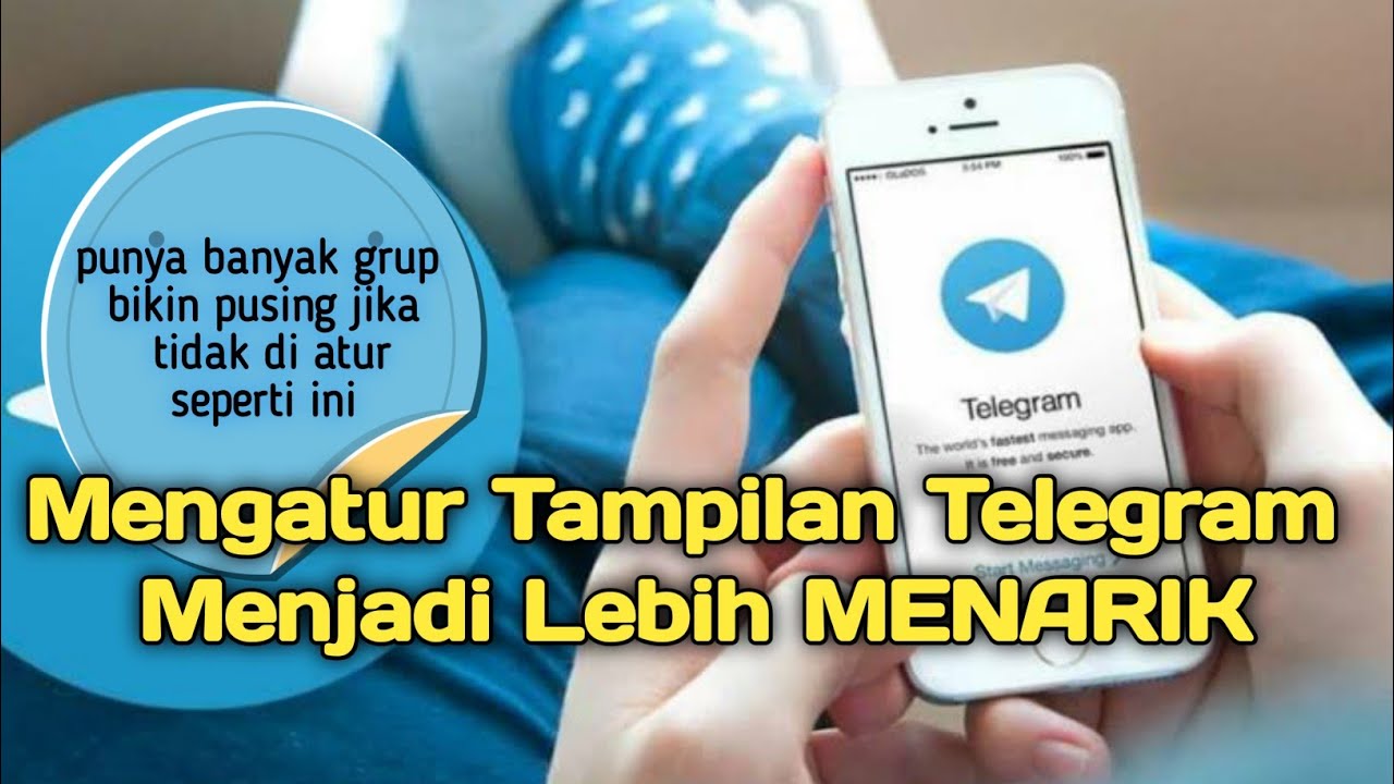 cara mengatur tampilan telegram | how to set telegram display and ...
