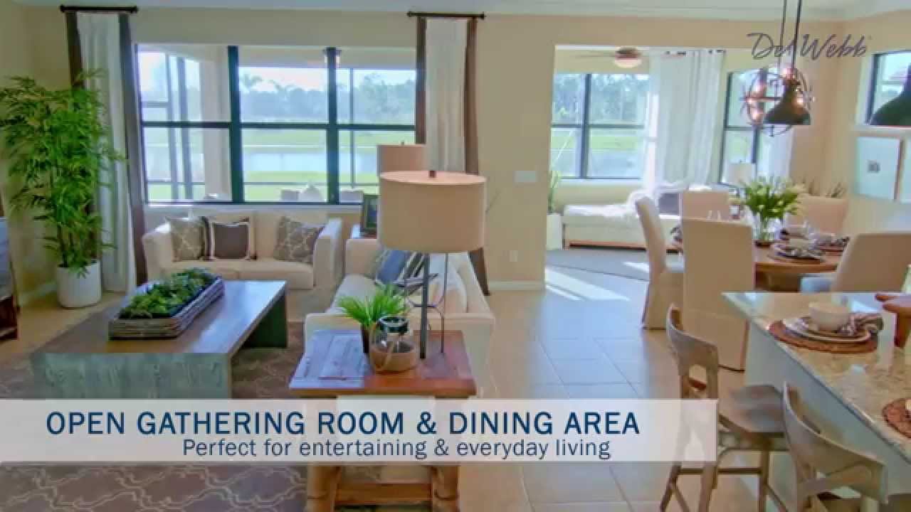 New Homes by Del Webb – Abbeyville Floorplan - YouTube