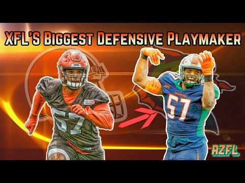 This Former Cleveland Brown Is Tearing It Up In The XFL! Defensive Star ...