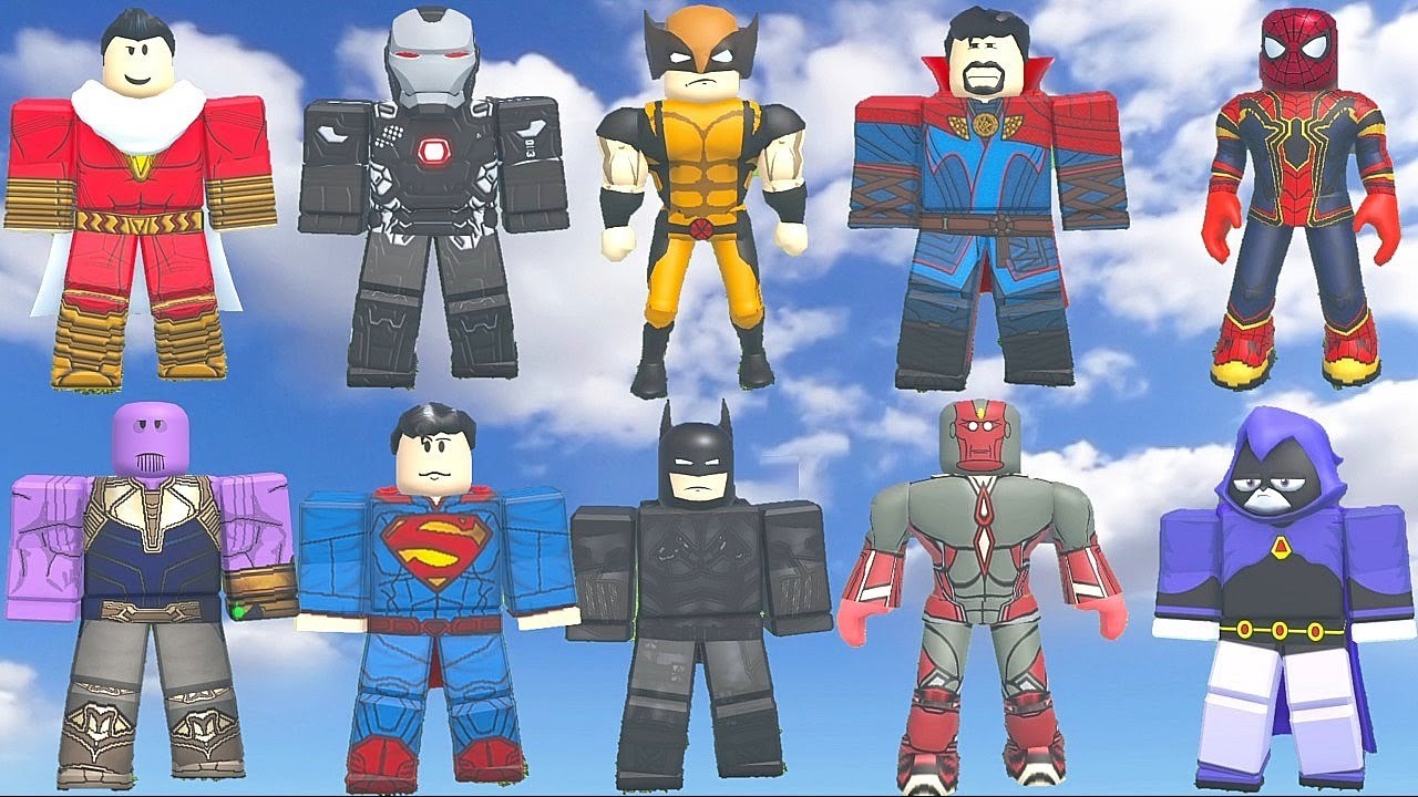 FIND the SUPERHERO MORPHS *How to get ALL 61 Superhero Morphs and ...