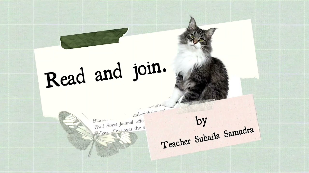 Read and join. - YouTube