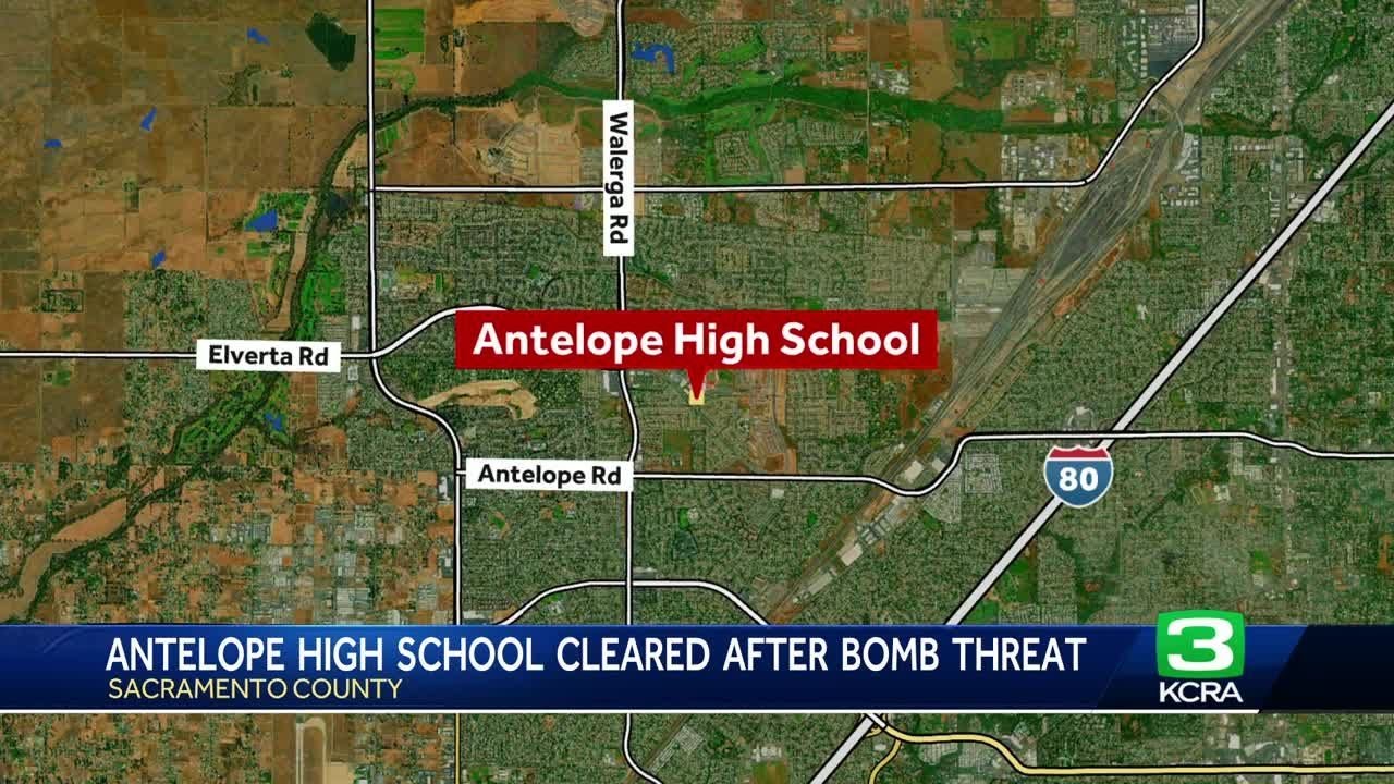 Antelope High School lockdown lifted after bomb threat investigation ...