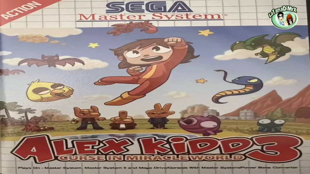 Alex Kidd 3 Curse in Miracle World (Hack) Sega Master System Longplay ...
