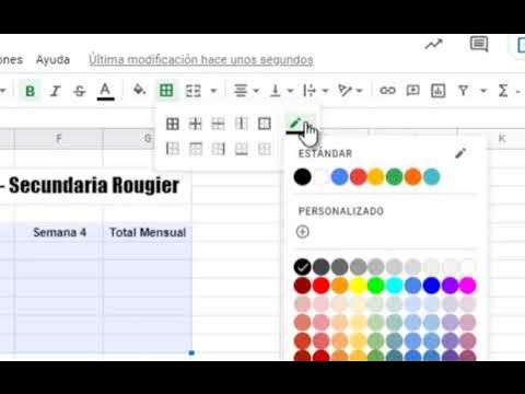 Ejercicio básico con hoja de calculo de Google (G Sheets) paso a paso ...