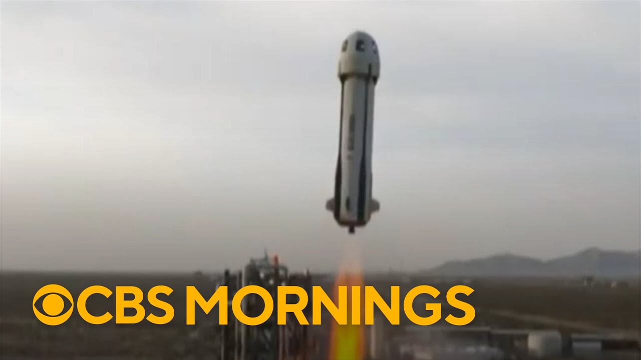 Watch: Blue Origin's first all-women flight crew launches to space ...