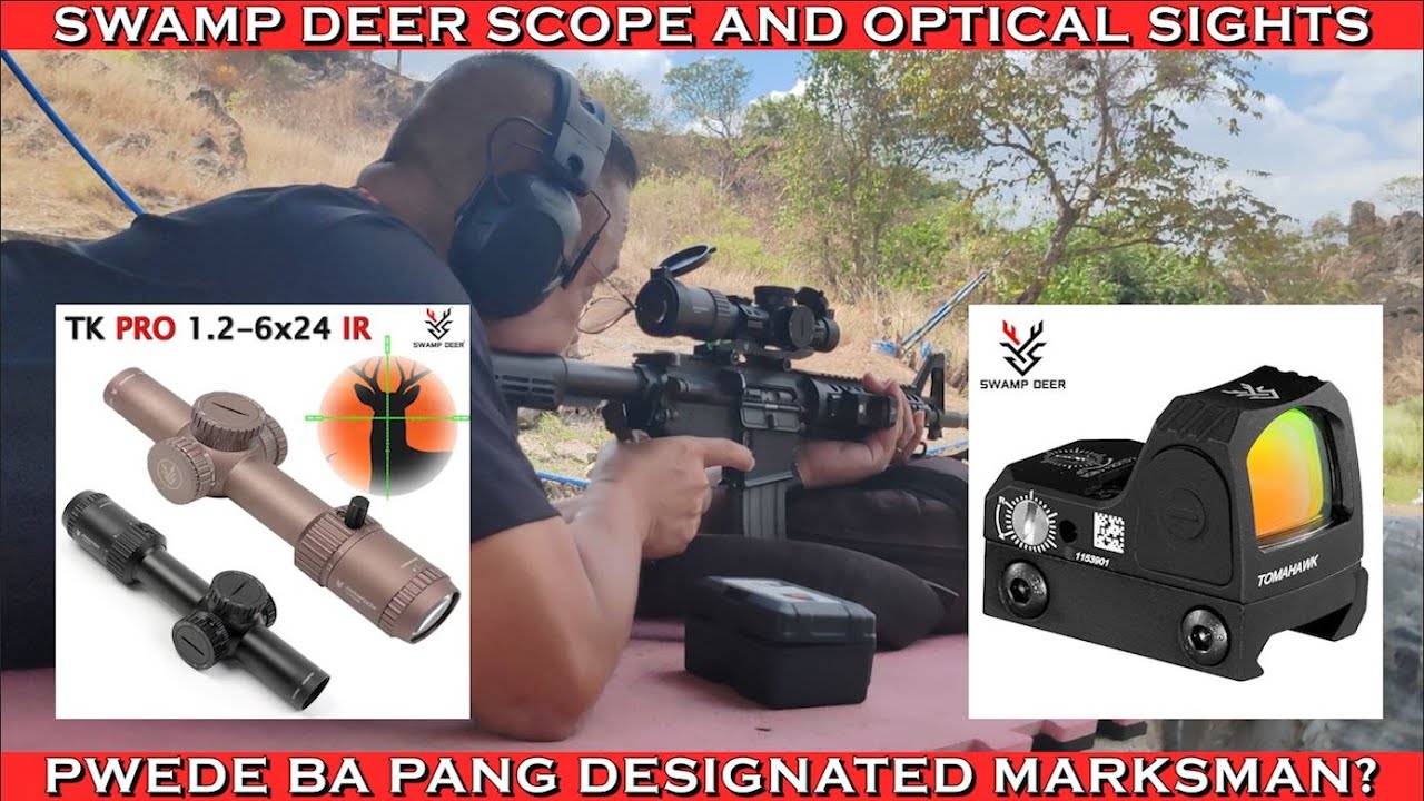 CHEAP BUT QUALITY SCOPE? (SWAMP DEER SCOPE FOR DESIGNATED MARKSMEN) - YouTube