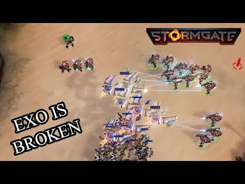 STORMGATE EXO IS BROKEN - YouTube