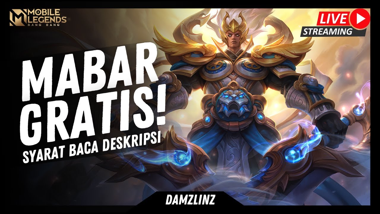 🔴 LIVE MOBILE LEGENDS - Open Mabar Gratis! Sini Join! - YouTube