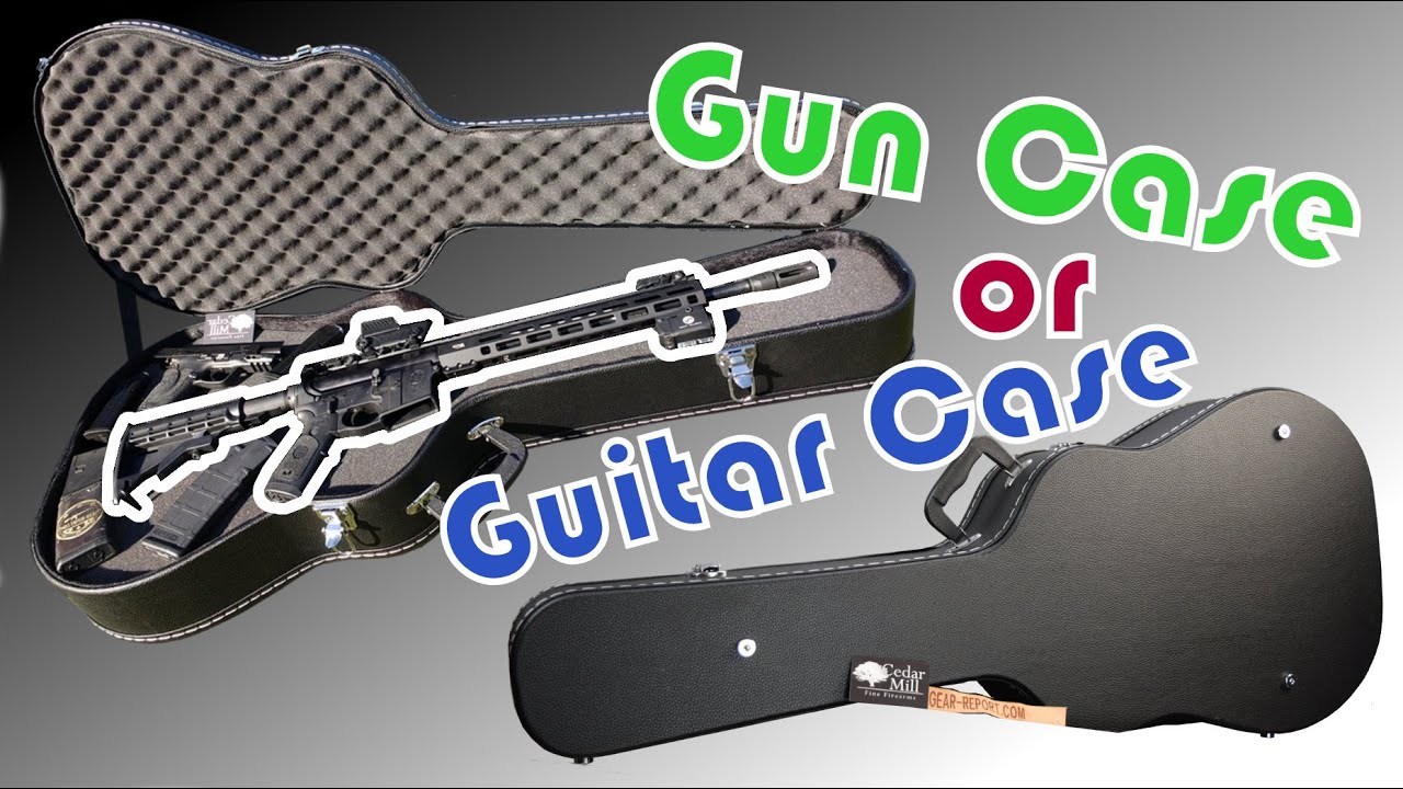 Cedar Mill Firearms Guitar Style Gun Case Review - YouTube