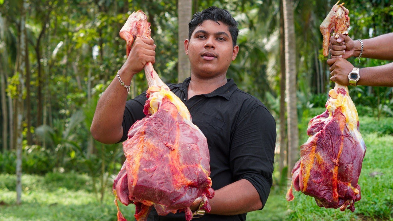 Whole Beef Leg Chukka | Chettinad Beef Chukka | Beef Sukka | - YouTube