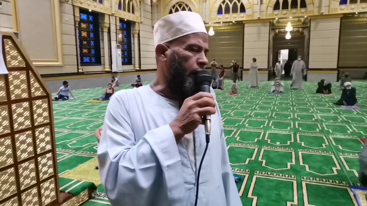 لأول مرة علي قناتى أذان خاشع للشيخ محمود مازن من مسجد الأمير سنان بعد