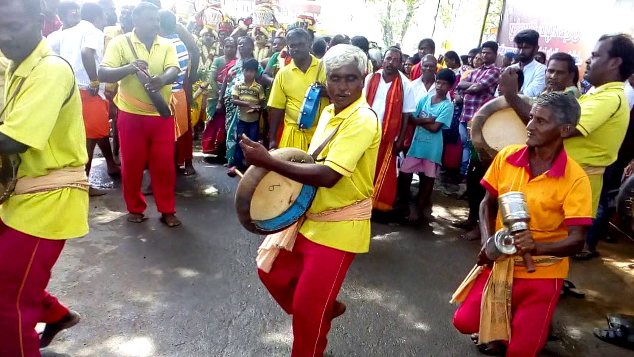 Parai attam for shree karupunasamy isaikulzu kambaliyampatti - YouTube