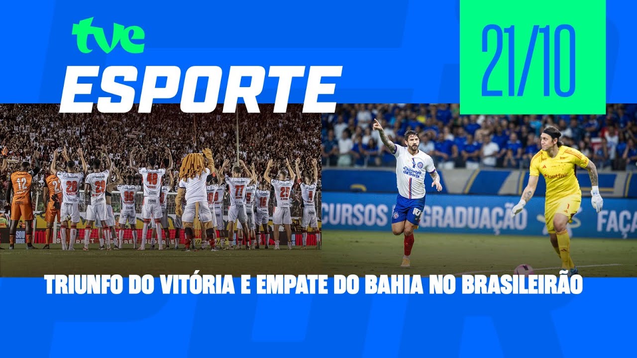 TVE ESPORTE AO VIVO | 21/10/2024 - YouTube