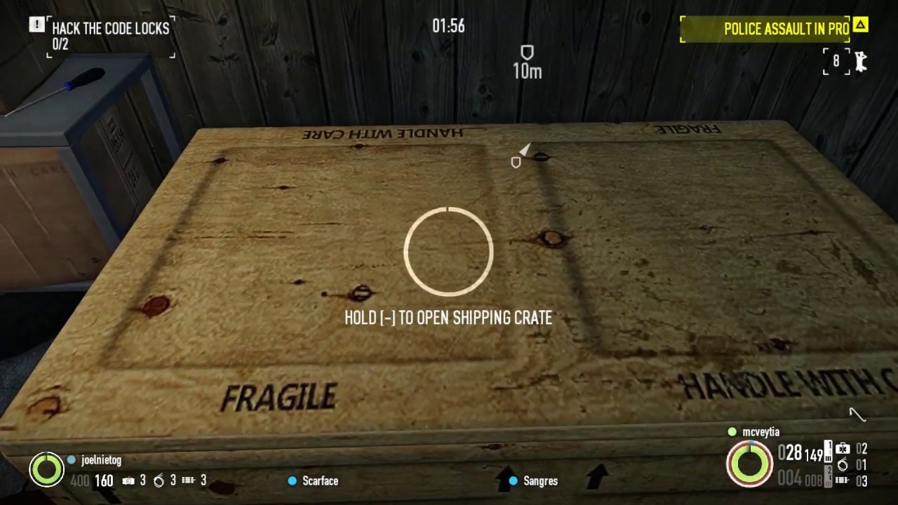 Payday 2 - Counterfeit overkill one down loud - YouTube