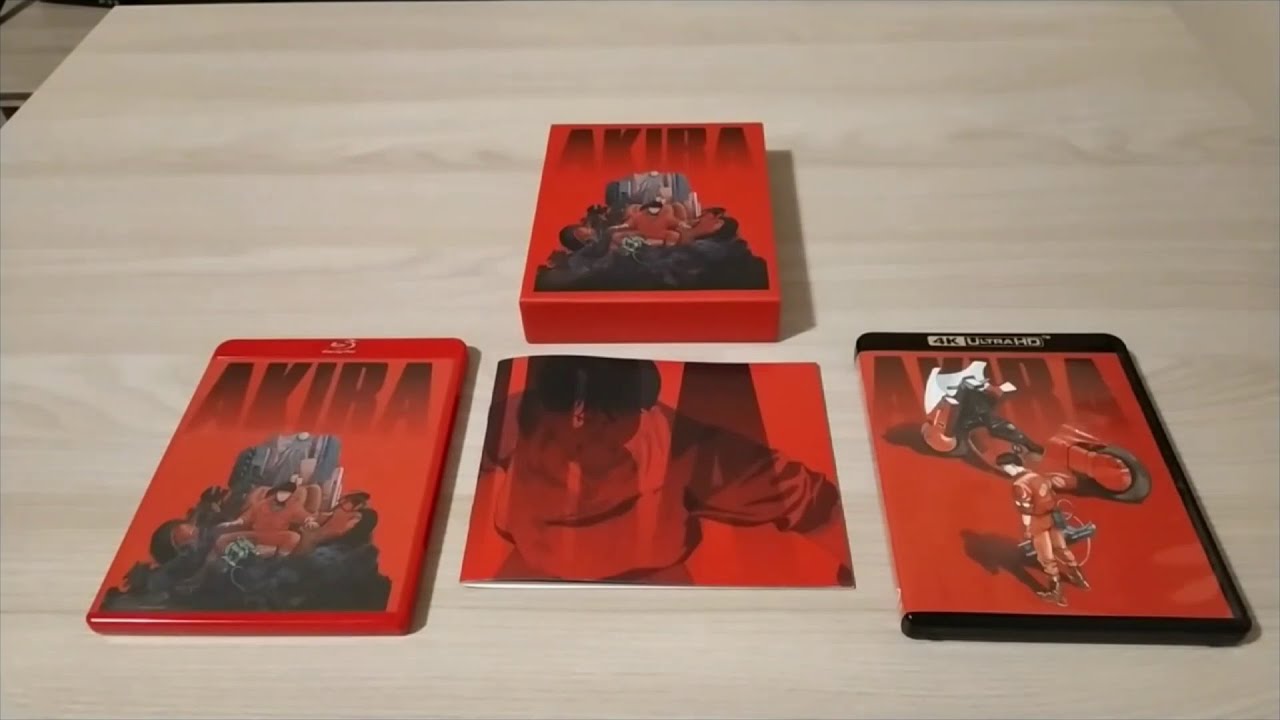 Unboxing - Akira 35th Anniversary Edition (4K Limited Box Set) by Dynit ...