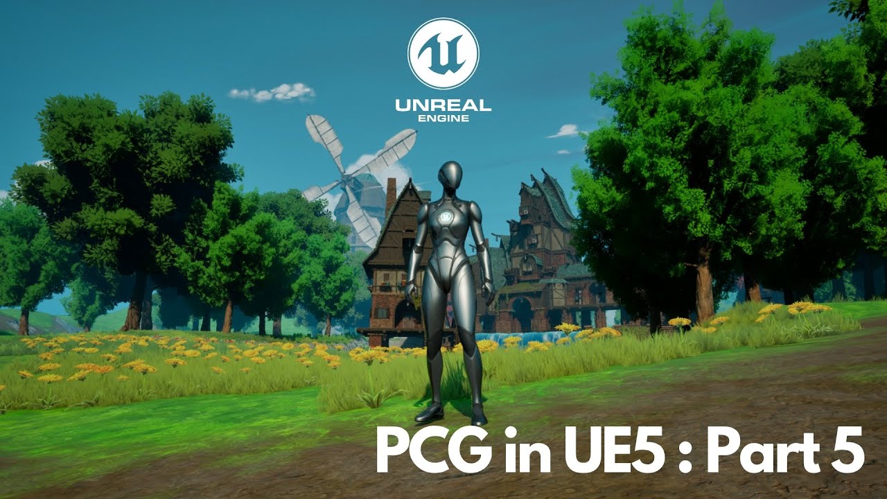 Unreal Engine 5 PCG Magic: Instant Tileable Assets for Game Environments | PCG in UE5 (Part 5 ...