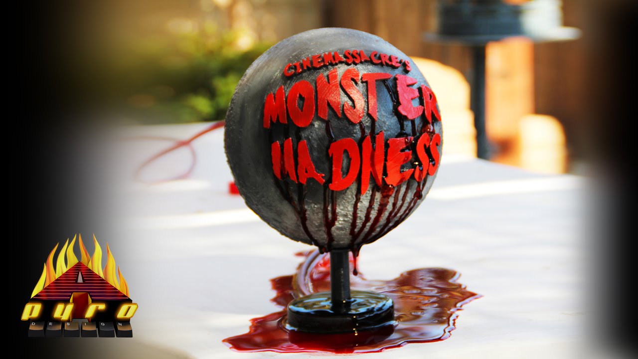 BLEEDING CINEMASSACRE MONSTER MADNESS LOGO BROUGHT TO LIFE - YouTube