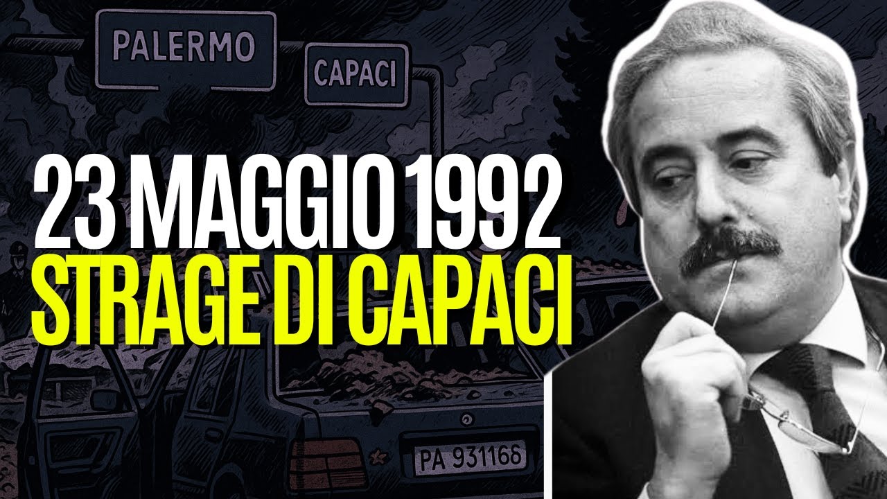 Strage di Capaci: 33 anni dopo la morte di Giovanni Falcone - YouTube