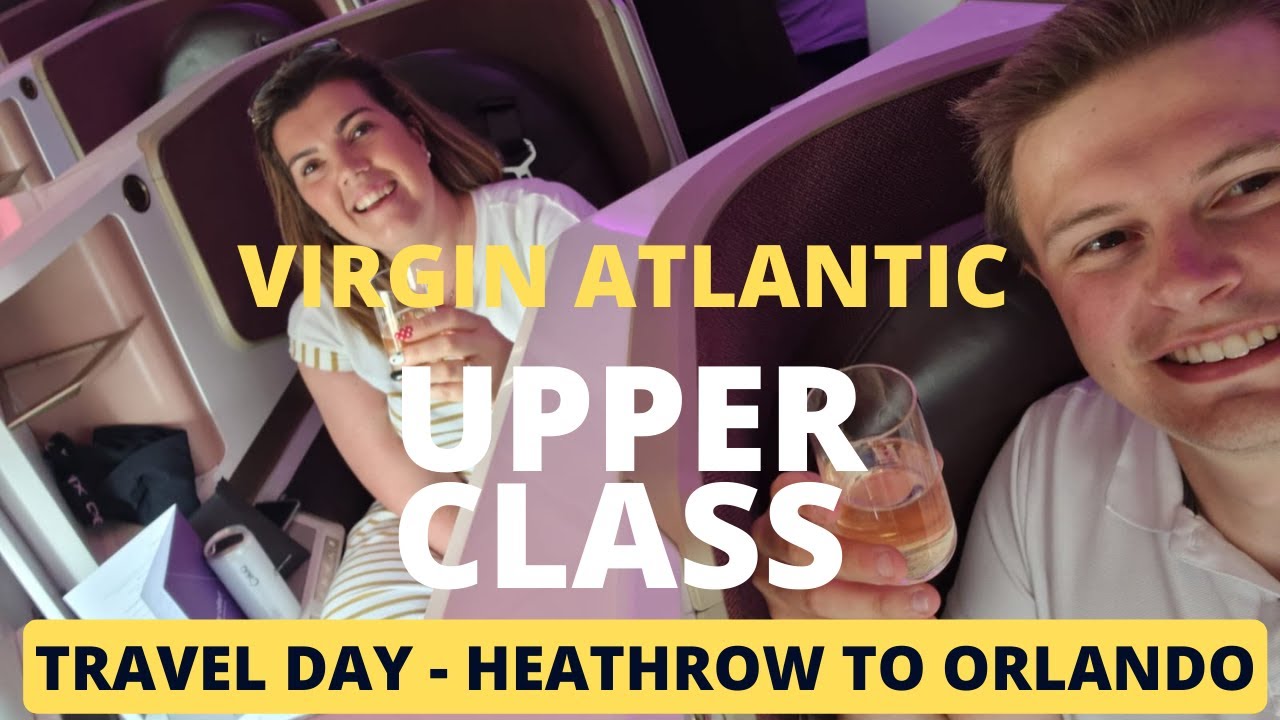 Orlando 2023 Travel Vlog Day 1 | Virgin Atlantic Upper Class | Wedding ...