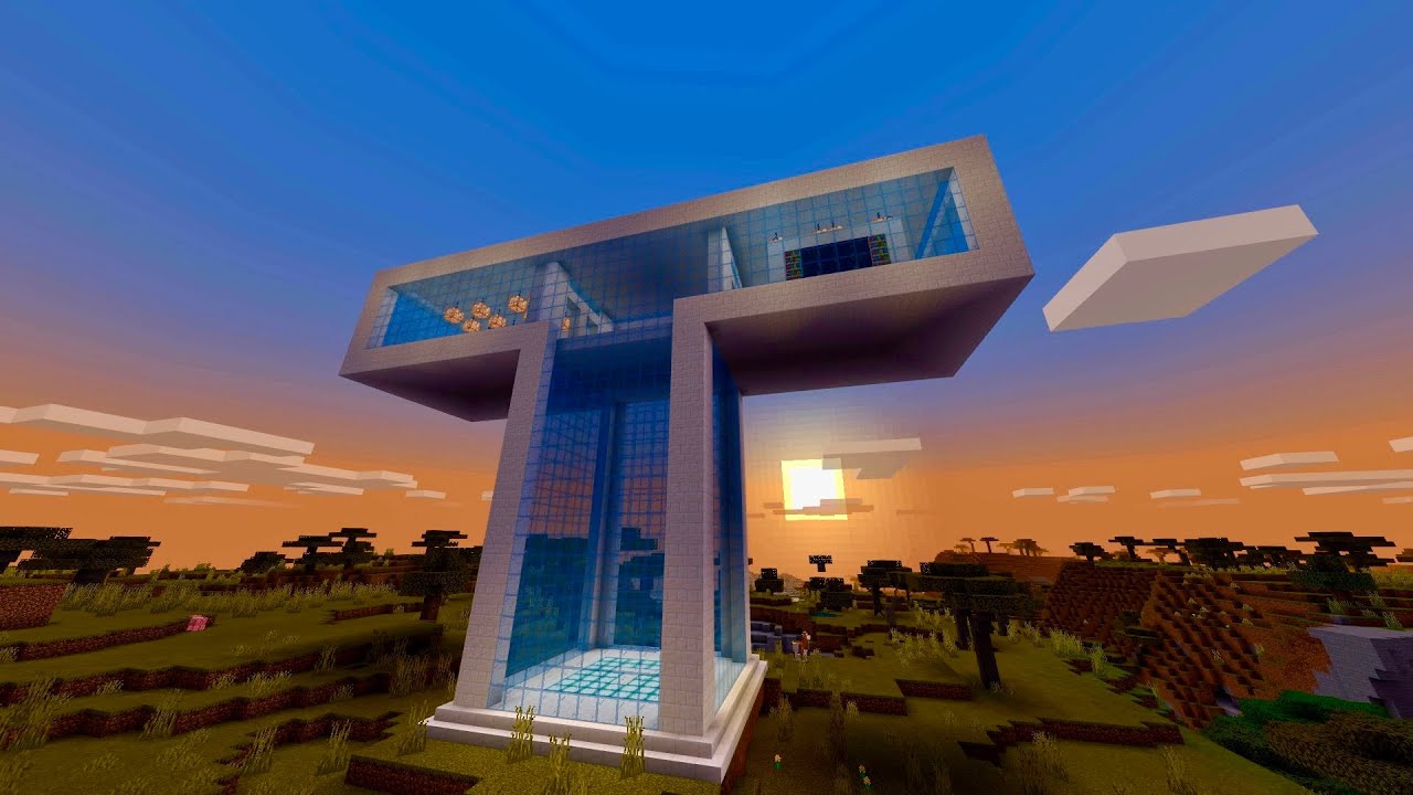Minecraft: Teen Titans Tower build - YouTube