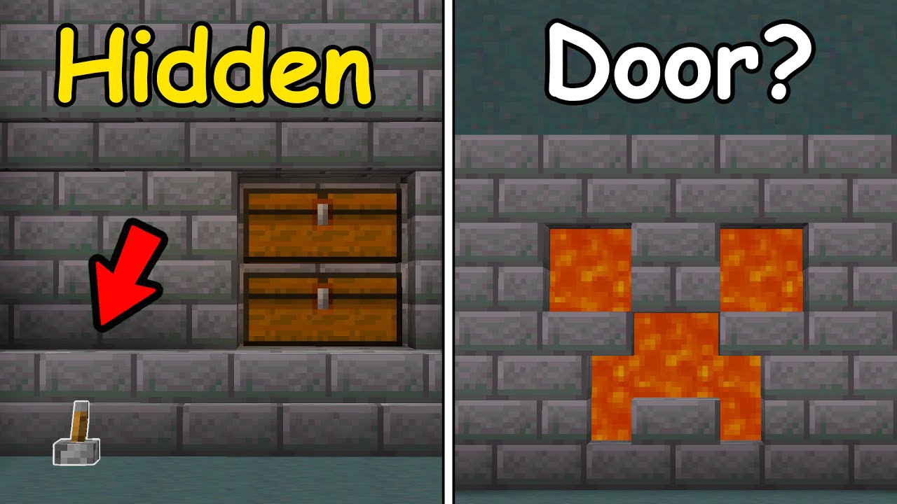 😬10+ Best Mini Redstone Builds & Hacks! [Minecraft] - YouTube