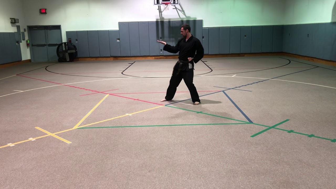 Joong Gun Form Tae Kwon Do - YouTube