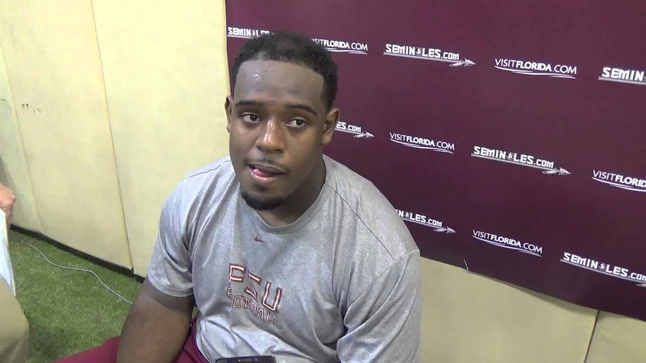 Florida State's Derrick Mitchell after win over Notre Dame - YouTube
