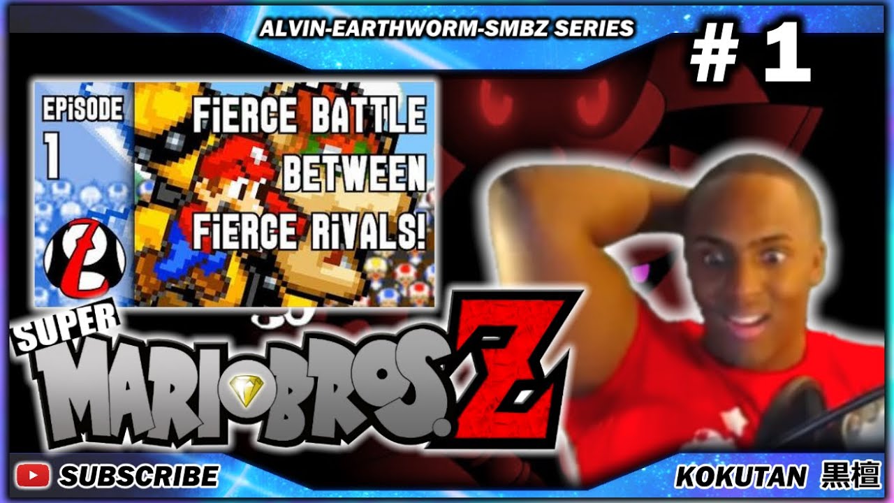 REACTION | SUPER MARIO BROS Z (2016) | EPISODE #1 | AN ALVIN-EARTHWORM ...