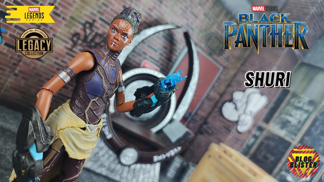 Marvel Legends Shuri Legacy Collection Black Panther Revision Review En ...