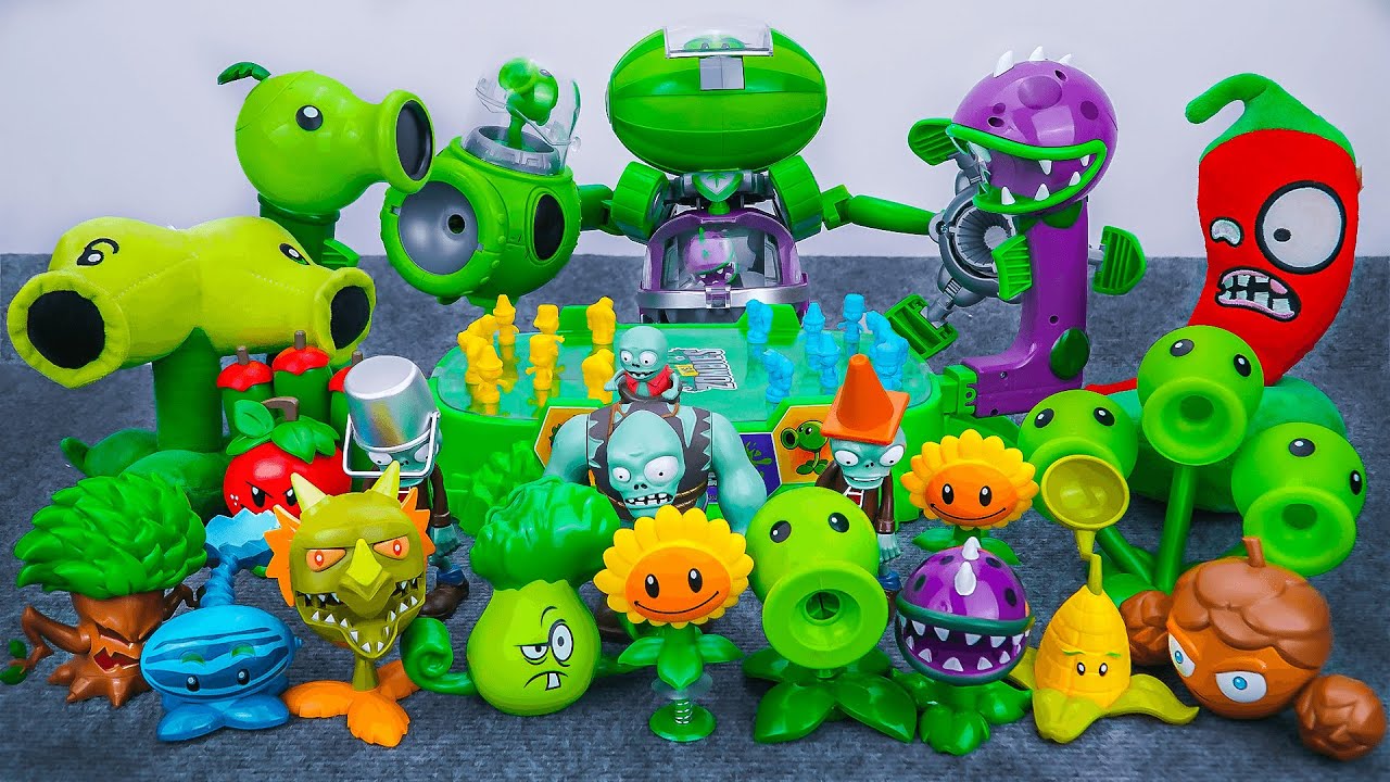 🐰toy asmr🐰 11 Minute Unboxing ASMR Plants vs. Zombies Pinball Shooter ...