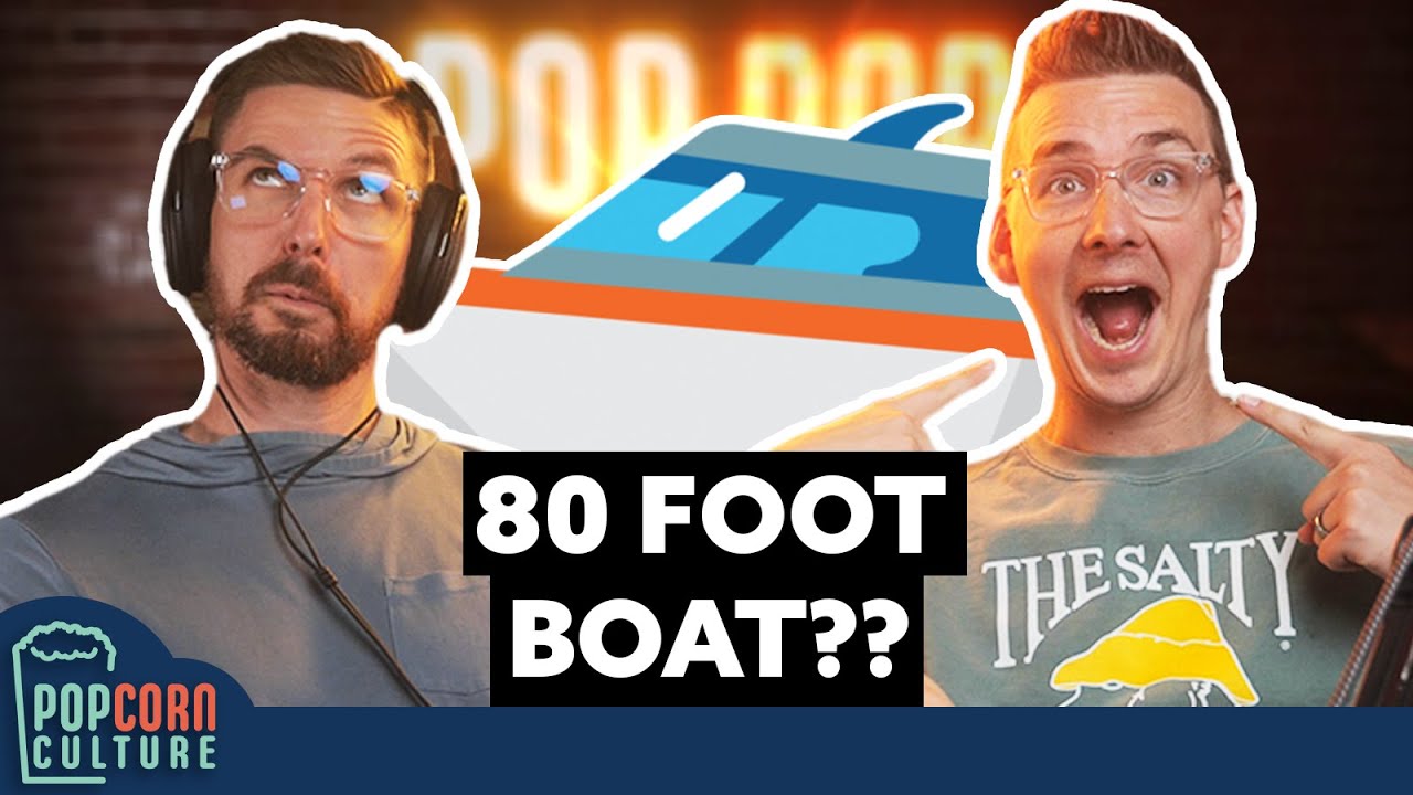 80 Foot Flat Boat | Popcorn Culture - YouTube