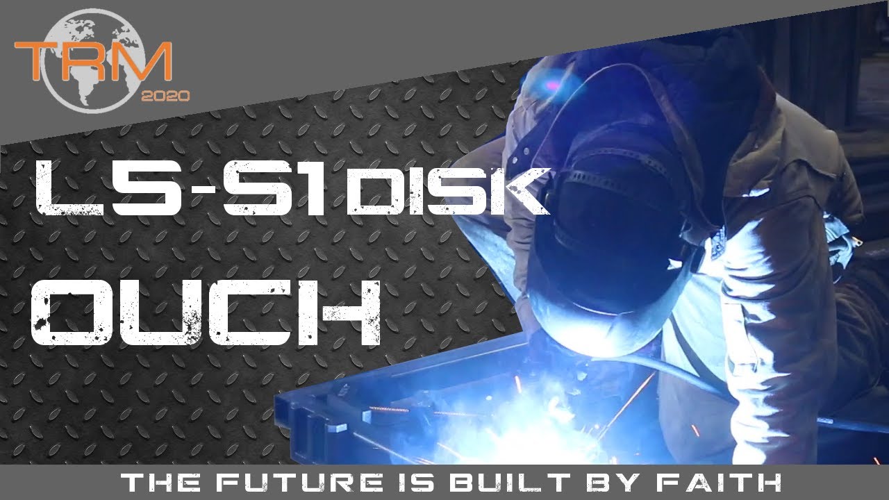 WELDING with two BULGED DISKS - YouTube