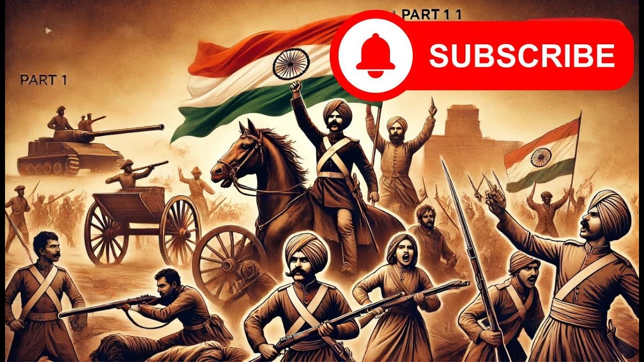 Indian Freedom Struggle Part 1: 🇮🇳 The Revolt of 1857 and Early ...