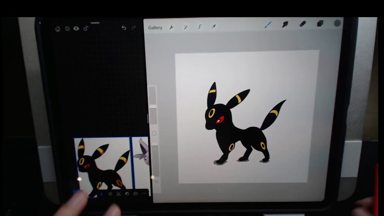 LIVE: Drawing Pokemon Eevee Evolution Line #2 - YouTube