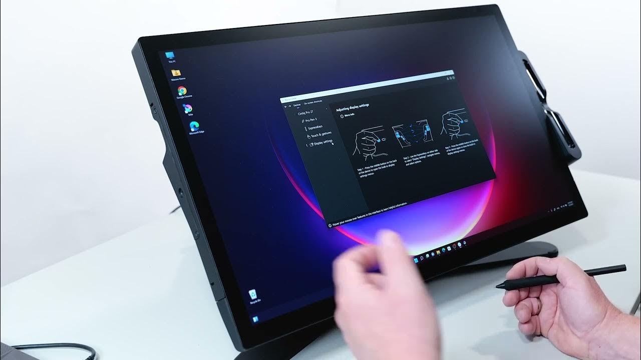 ワコム｜Wacom Center - OSDメニューからディスプレイ設定（Windows） - YouTube