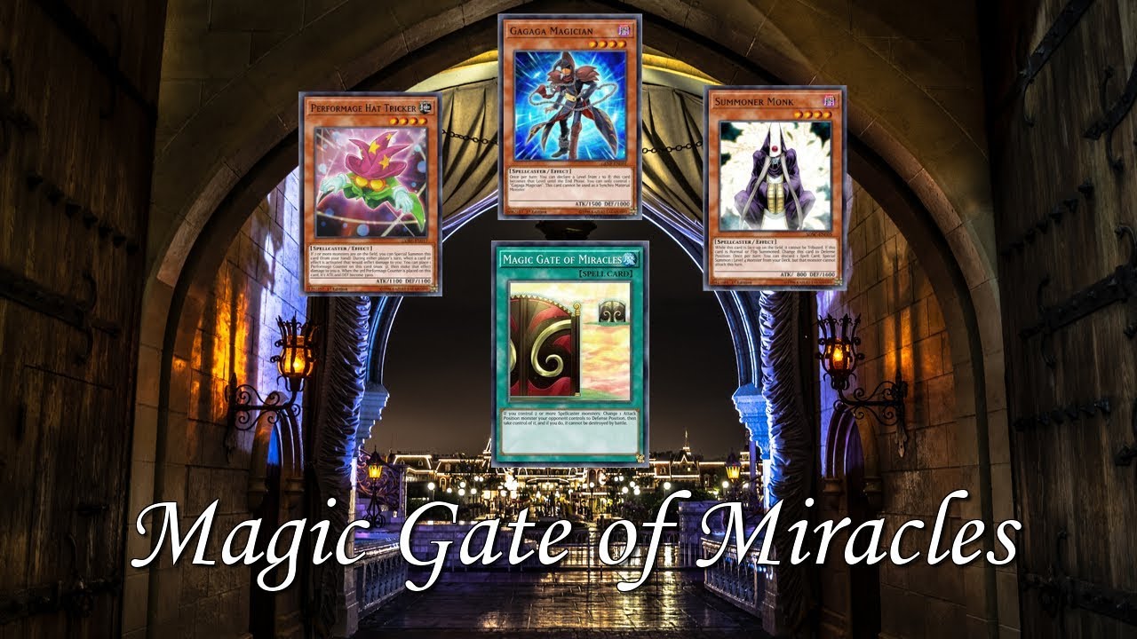 【遊戯王ADS】奇跡のマジック・ゲート/Magic Gate of Miracles【ygopro】 - YouTube