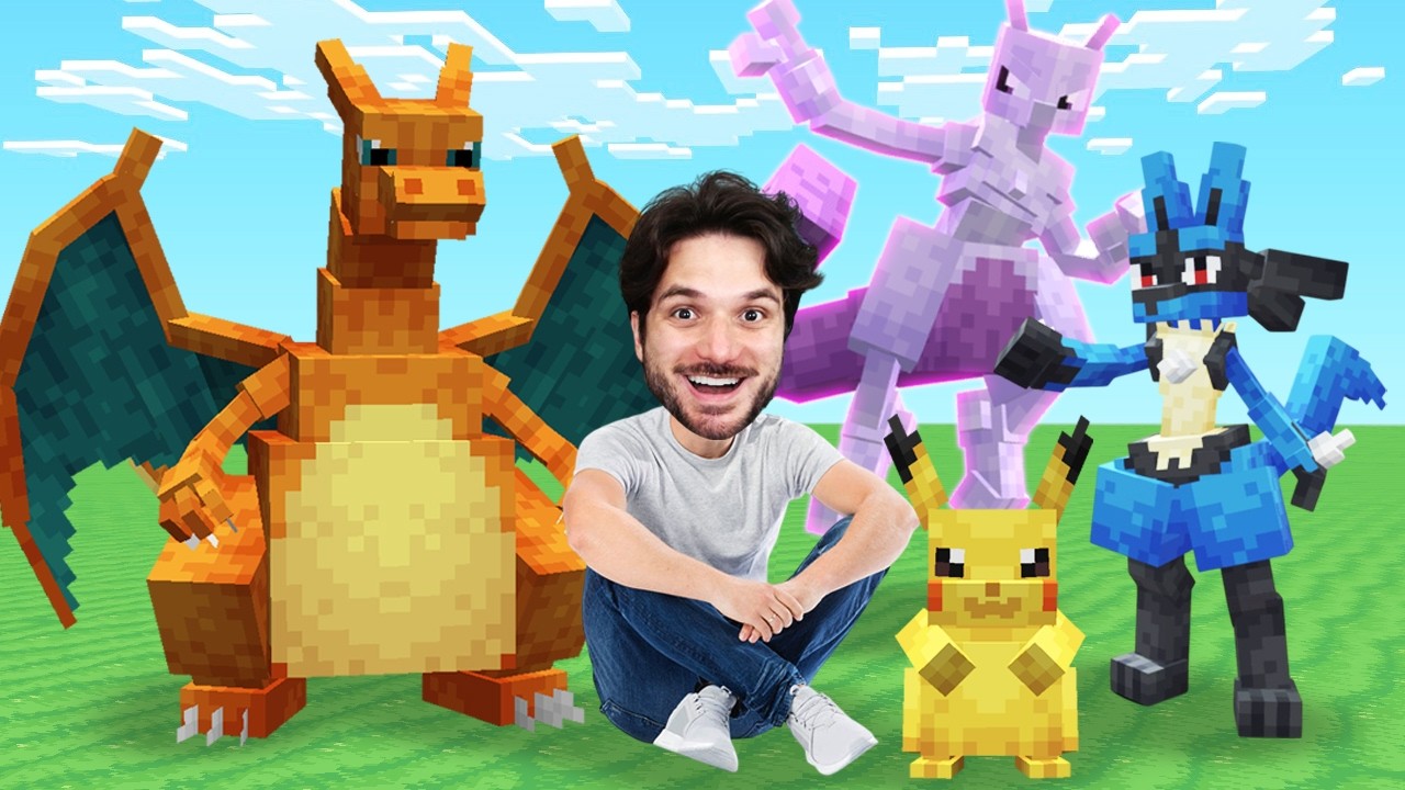 JAZZGHOST JOUANT À COBBLEMON DANS MINECRAFT POUR LA PREMIÈRE FOIS ...